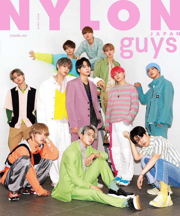 JO1「NYLON guys JAPAN」に春コーディネートで登場 | JOYSOUND 音楽ニュース